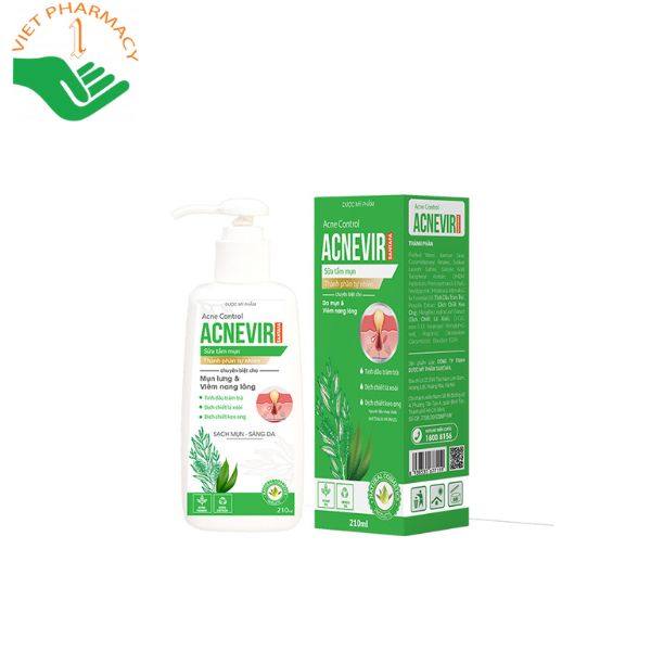 Sữa tắm mụn Acnevir