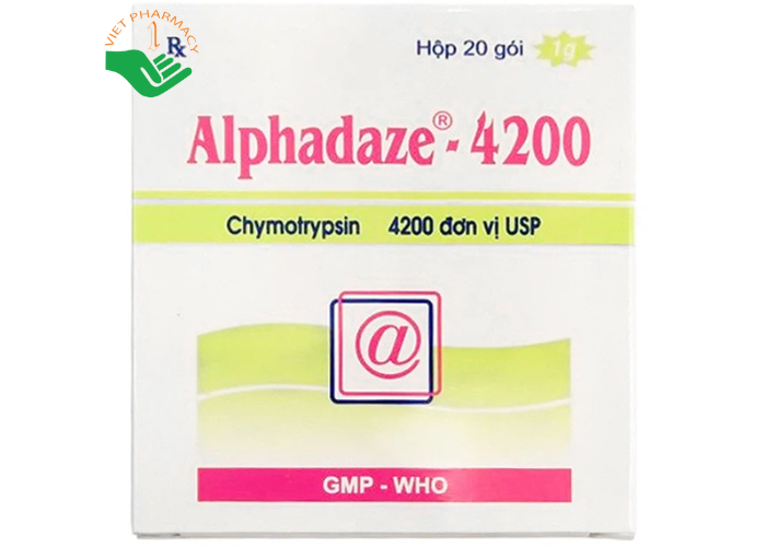 Thuốc Alphadaze-4200 Usa-Nic điều trị các trường hợp phù nề do chấn ...