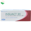 Thuốc Insuact 20mg Savi điều trị tăng lipid máu, dự phòng biến cố tim ...