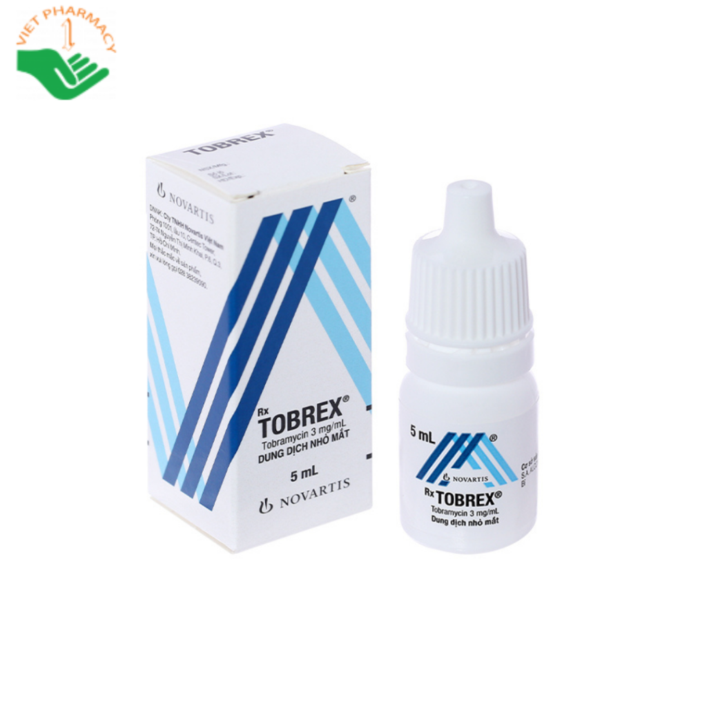 Dung dịch nhỏ mắt vô trùng Tobrex