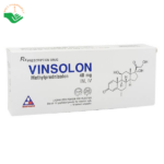Thuốc Vinsolon 40mg chống viêm, chống dị ứng hiệu quả (Hộp 1 lọ)