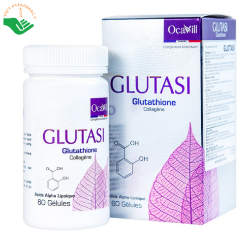 Viên uống Glutasi Glutathione Ocavill giúp làm đẹp da, chống lão hóa ...