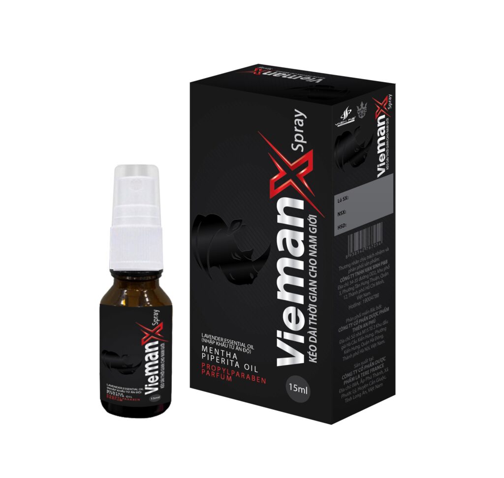 Xịt kéo dài thời gian cho nam giới Vieman X Spray