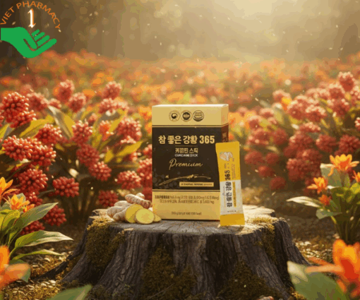 Thạch nghệ Nano Curcumin Jelly 365 Hàn Quốc (Hộp 30 gói)
