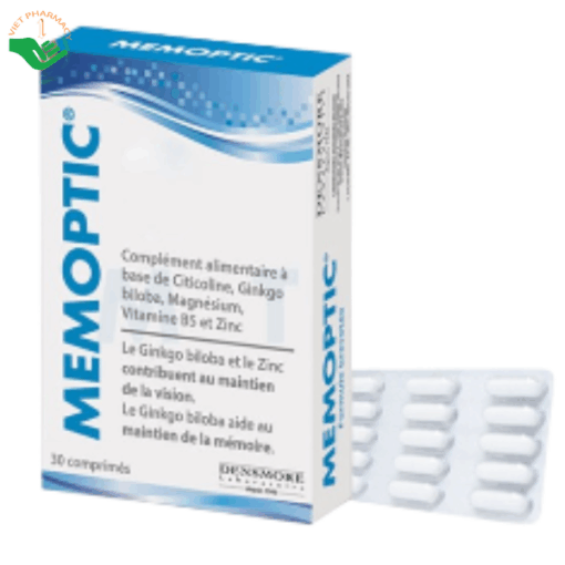 Memoptic giúp bổ sung các dưỡng chất tốt cho não, giúp cải thiện và duy ...