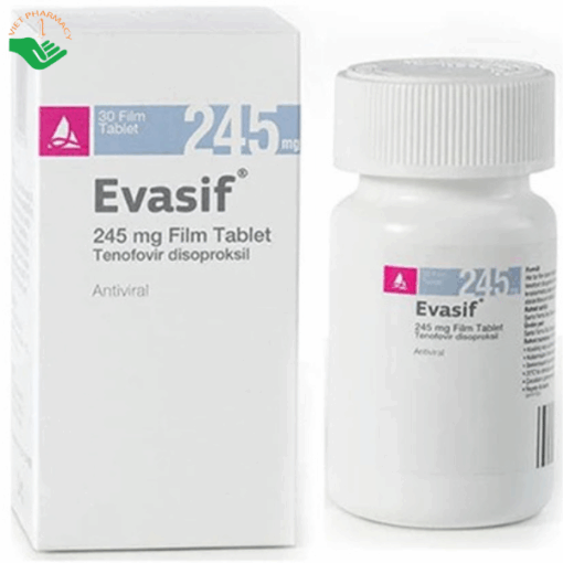 Thuốc Evasif V-245mg Santa điều trị viêm gan B mạn tính (30 viên)